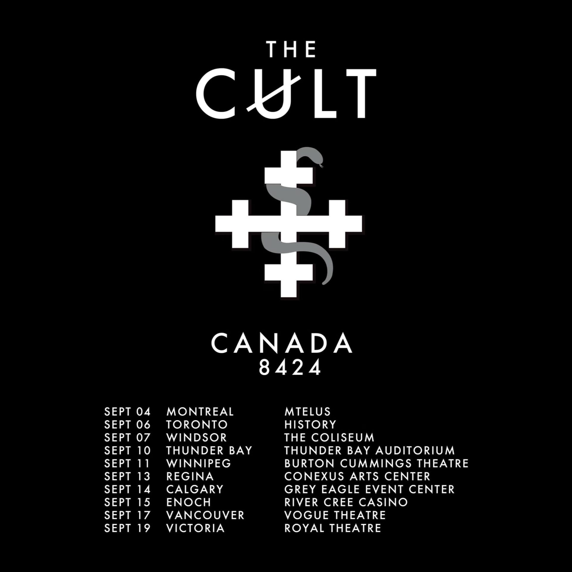 The Cult bringing their 40th anniversary Canadian tour to Caesars ...